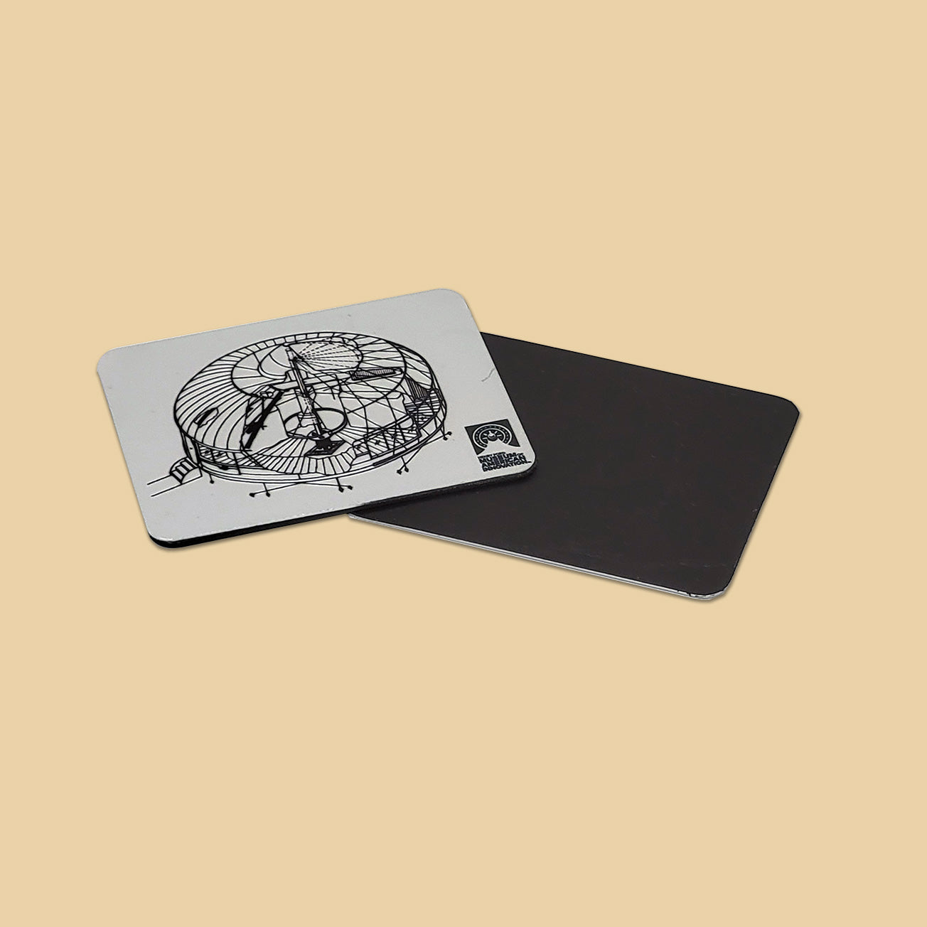 ALUMINUM MAGNET SILVER COLOR – mpbarcelona